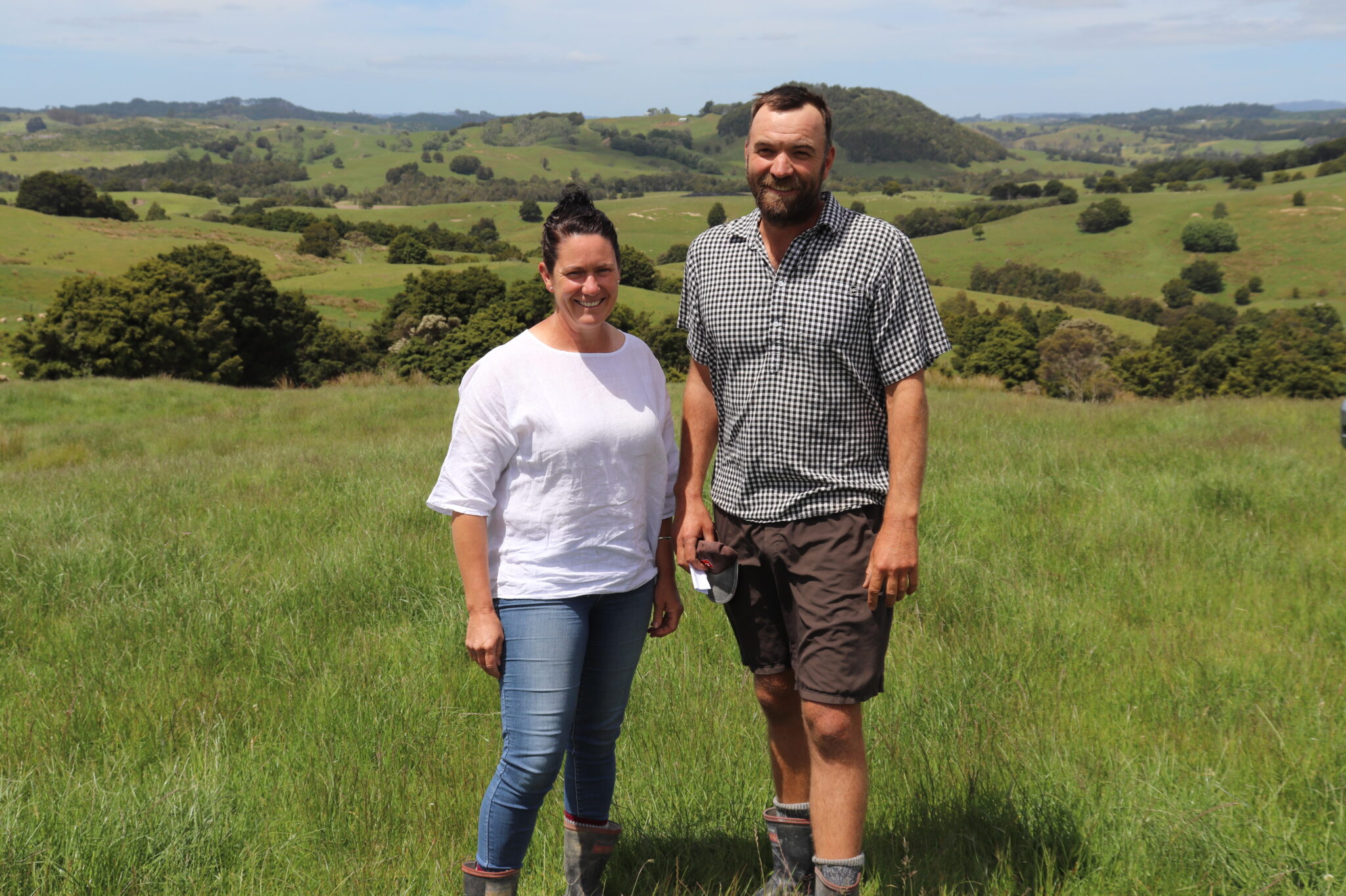 James and Samara Wright of Forest Creek Station - New Zealand Farm ...